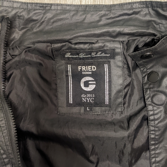 Fried Denim | Jackets & Coats | Black Fried Denim Jacket | Poshmark